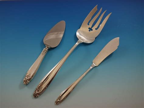 Prelude By International Sterling Silver Flatware Set For 18 Service