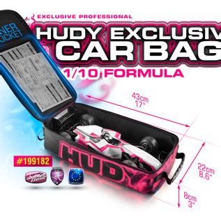 HUD199182 Hudy Car Bag 1 10th Formula Michael S RC Hobbies