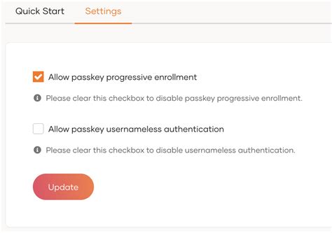 Add Passkey Asgardeo