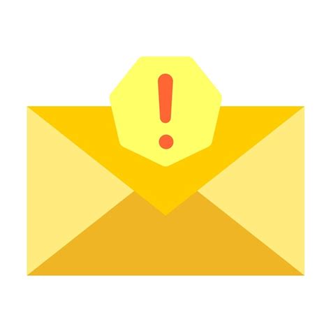 Premium Vector Spam Email Icon Style