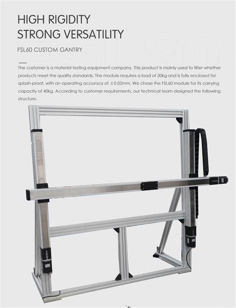 Linear Motion Application Positioning System Motorized Rail Guide Industrial Table XYZ Stage