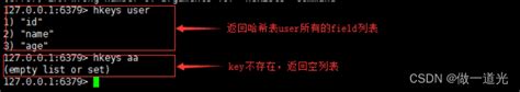 8 redis哈希类型 hash 操作命令 redis哈希listpack和哈希表 csdn博客