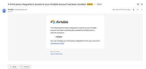 airtable source connector oauth authentication problem connector