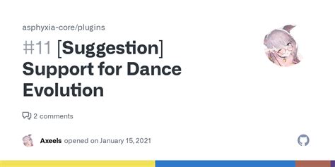 [suggestion] support for dance evolution · issue 11 · asphyxia core