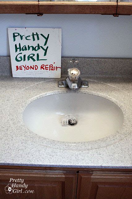 Repairing A Pop Up Sink Drain Pretty Handy Girl