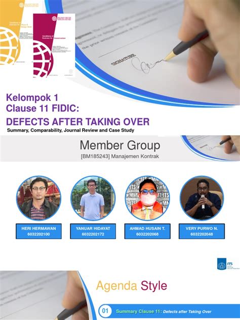 Kelompok 1 Manajemen Kontrak Clause 11 Fidic Rev 3 Pdf Employment Legal Liability