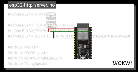 DHT22 Blynk ThingSpeak InfluxDB Wokwi ESP32 STM32 Arduino Simulator