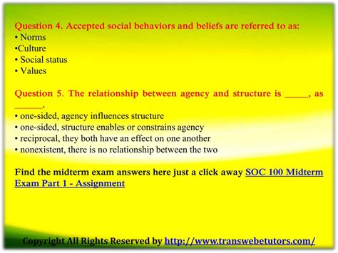 Ppt Soc 100 Midterm Exam Part 1 Assignment Powerpoint Presentation Free Download Id 7340181