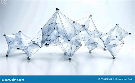 combine meshes with vector shapes stock image image of datum