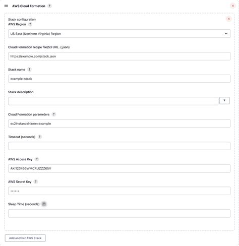 Cloudformation Jenkins Plugin