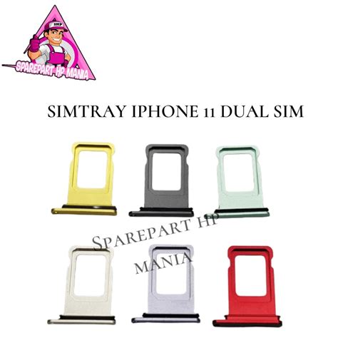 Jual Slot Sim Tray Iphone Dual Simcard Simlock Tempat Sim Card Simtray Shopee Indonesia