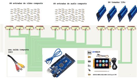 Controlling 64 Av Inputs Plus Their Power Outlets General Guidance Arduino Forum