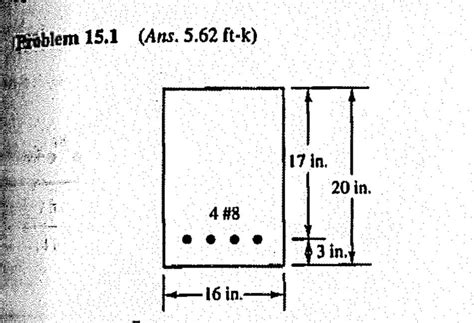 solved problem 15 4 repeat problem 15 1 if the width is
