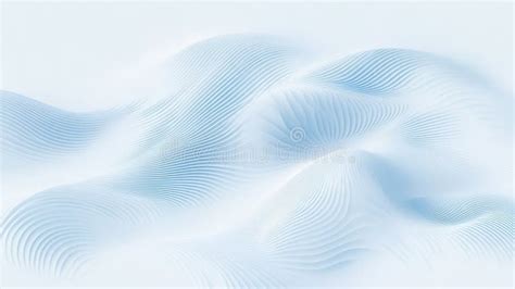 Soft Blue Waves Create A Calming Abstract Pattern In A Minimalistic Design Evoking Tranquility