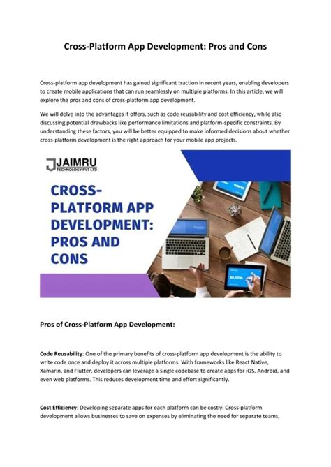 Ppt Cross Platform App Development Powerpoint Presentation Free