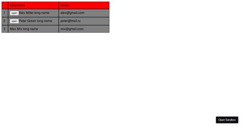 Tree Codesandbox