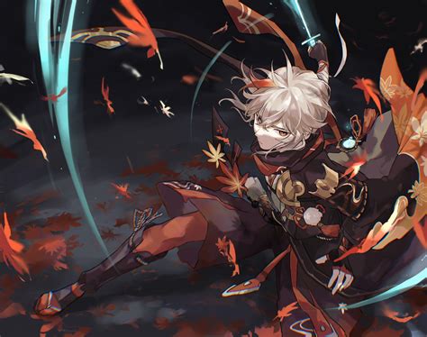 Kaedehara Kazuha Genshin Impact Fondos De Pantalla Hd Y Fondos