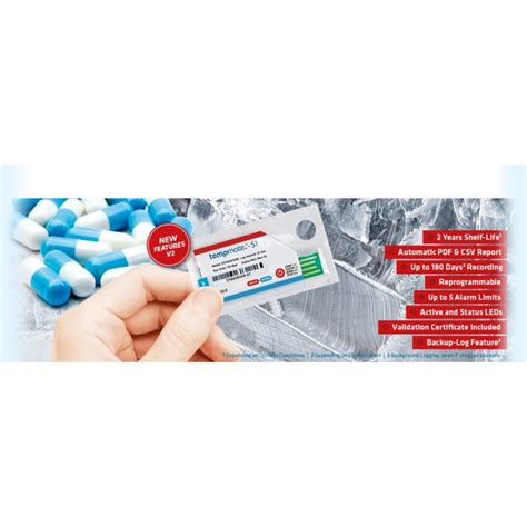 Tempmate S V Disposable USB One Use Temperature Data Loggers Maranata Madrid SL NIF B