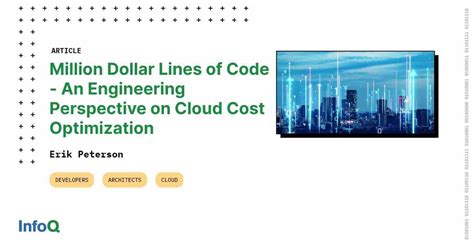 Million Dollar Lines Of Code An Engineering Perspective On Cloud Cost