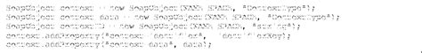 a shows the getcontext soap request message of the conventional