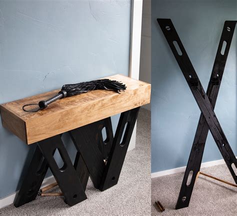 St Andrews Cross Convertible Hallway Table Bdsm Hidden Furniture Complete Diy 20 Page Guide To