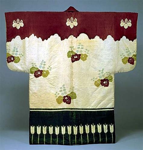 Stunning Dobuku Coat With Tsujigahana Designs 15th Century Japanese