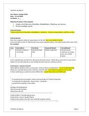 CIS A Lab Report Template Docx CIS A Lab Report Your Name George Smith Date