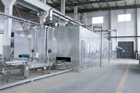 Continuous Oven High Capacityandautomated Bakery Production