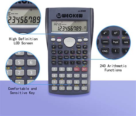 Scientific Calculator Engineering Scientific Calculator With 240