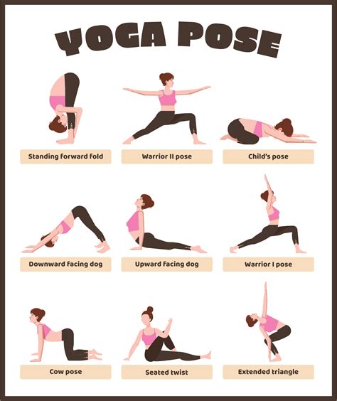 Yoga Poses Printable Free Printable Calendars At A Glance