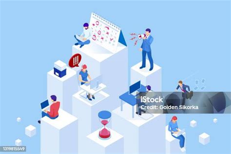 등등 측정 프로젝트 마감일 성공으로 가는 길에 시간 관리 시간 관리 프로젝트 계획 일정을 작업하는 과로 한 남자의 기한 개념