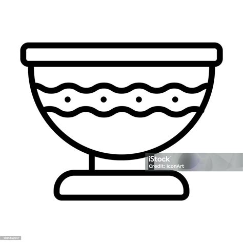역사 컬렉션의 그릇 아이콘 흰색 배경에 격리 된 얇은 선형 그릇 음식 컬렉션 윤곽 선개 아이콘 라인 벡터 그릇 기호 웹 및 모바일 기호 0명에 대한 스톡 벡터 아트 및 기타