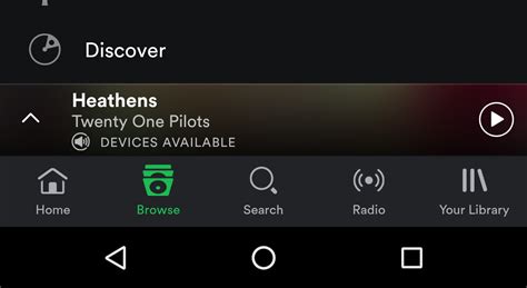Spotify Swaps Slide Out Navigation For A Bottom Bar In Its Latest
