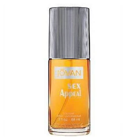 Jovan Sex Appeal By Coty 3 Oz Mens Cologne Spray With Rare Spices And