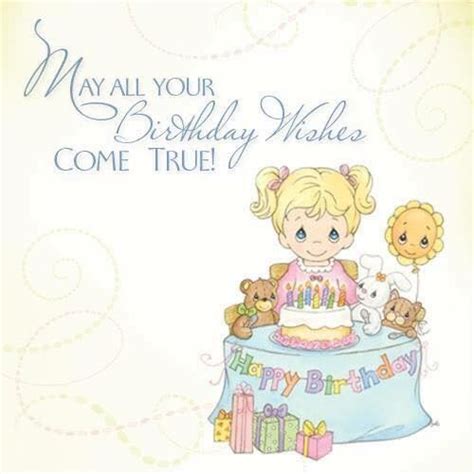 Precious Moments Happy Birthday Cindy