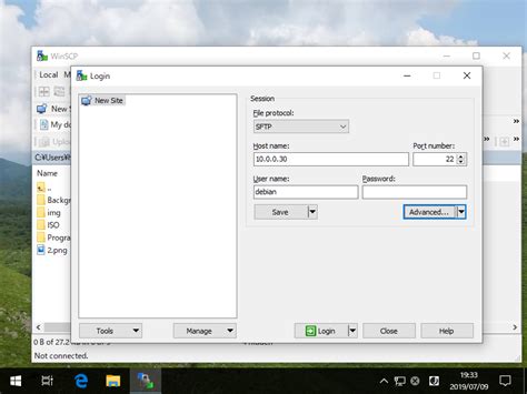 Debian 10 Buster Openssh Ssh ファイル転送windows Server World