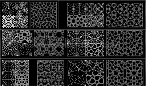 192 Free Download Of Decorative Pattern Design Cad Blocks