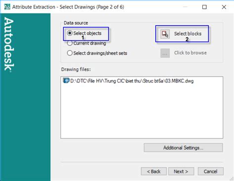 Xuất Khối Lượng Thống Kê Kết Cấu Từ File Autocad Sang Excel