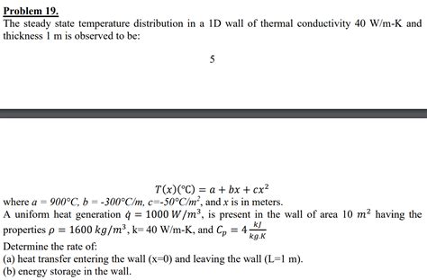 Solved Problem 19 The Steady State Temperature Distribution