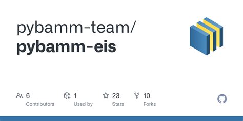 Github Pybamm Teampybamm Eis