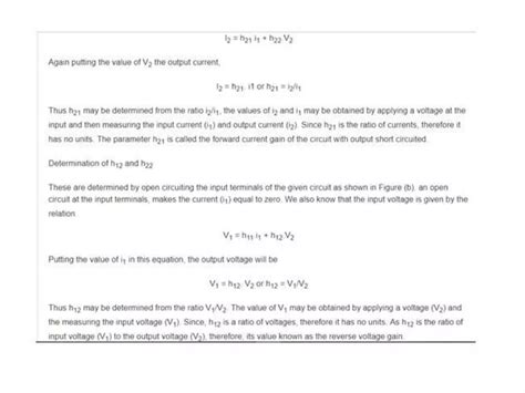 Hybrid Parameter Presentation PPT