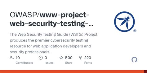 Project Web Security Testing Guide Latest 4 Web Application Security Testing 02