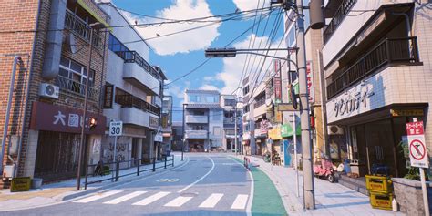 Ue5 Japanese Street Anime Scene Images Behance