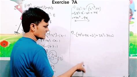exercise 7a question no 1 2 3 6 7 8 ii maths 7th ii new secondary