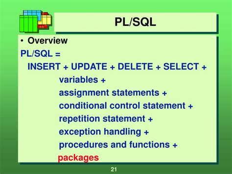 PPT PL SQL PowerPoint Presentation Free Download ID 5517275