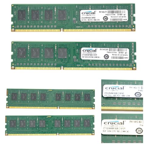 Crucial 12gb Ddr3 1600 Pc3 12800 1x8gb 1x4gb Ram Ks Sale Shop