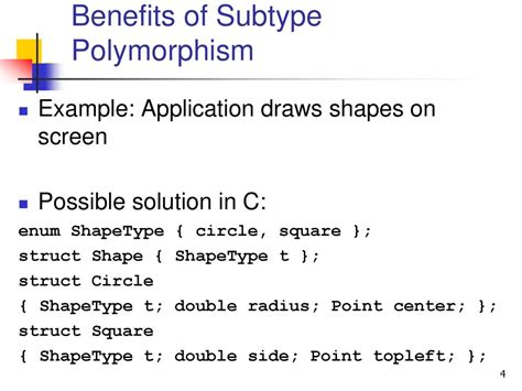 Subtype Polymorphism Subtyping Vs Ppt Download