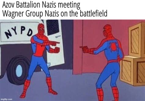 Image Tagged In Spiderman Pointing At Spidermannazisazovwagner