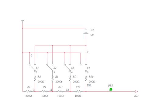 4 bit dac 1 multisim live