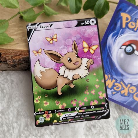 Eevee Custom Card Mez Arts